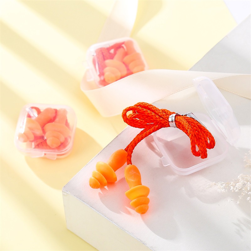 silicone ear plug with string , foam ear plug cord , ear plug cord ...